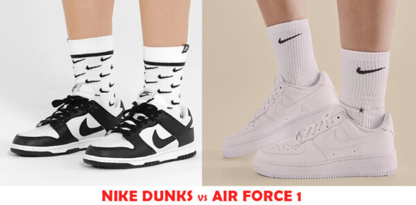 Nike Dunks vs. Air Force 1 Comparison: Which Is Better? | Chooze Shoes